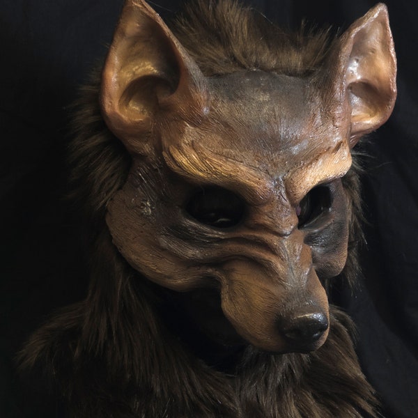 Wolf Face Mask - Etsy