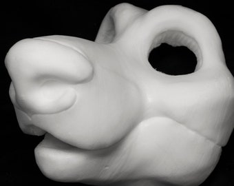 Wolf / Fox Soft Foam Head Base for Fusuits Costumes and | Etsy