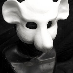 Skaven Mask, Unpainted, Soft Foam for LARP Combat, Theatre, Festivals ...
