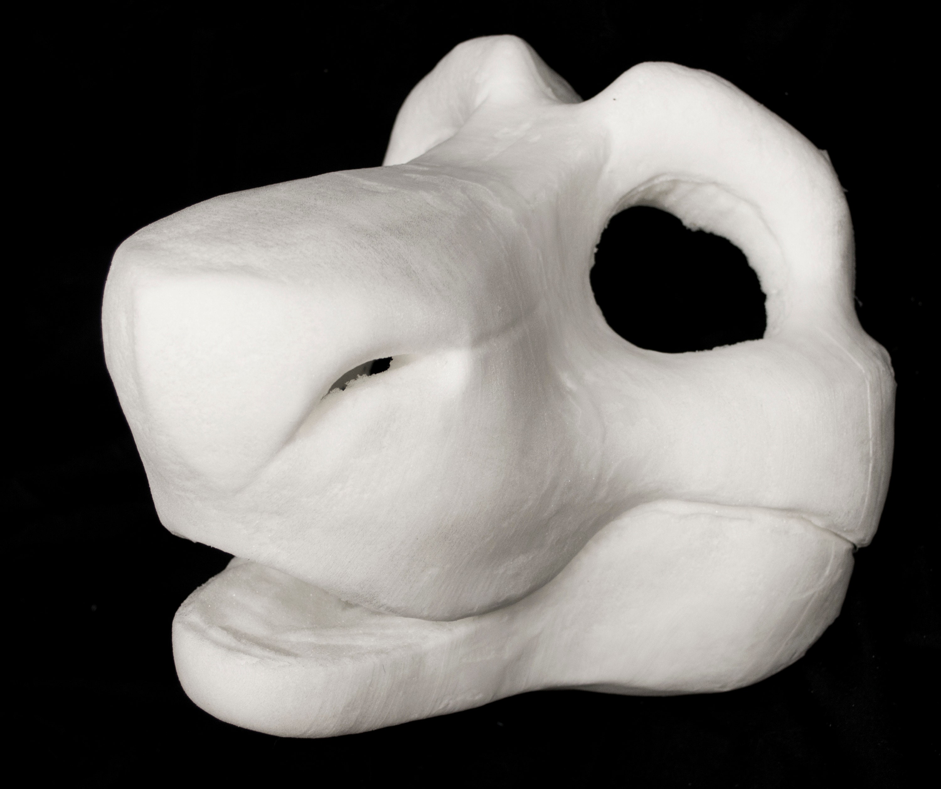 Sergal Bundle Deal: Cut and Carved Head Base, Eyes and Feet for ...