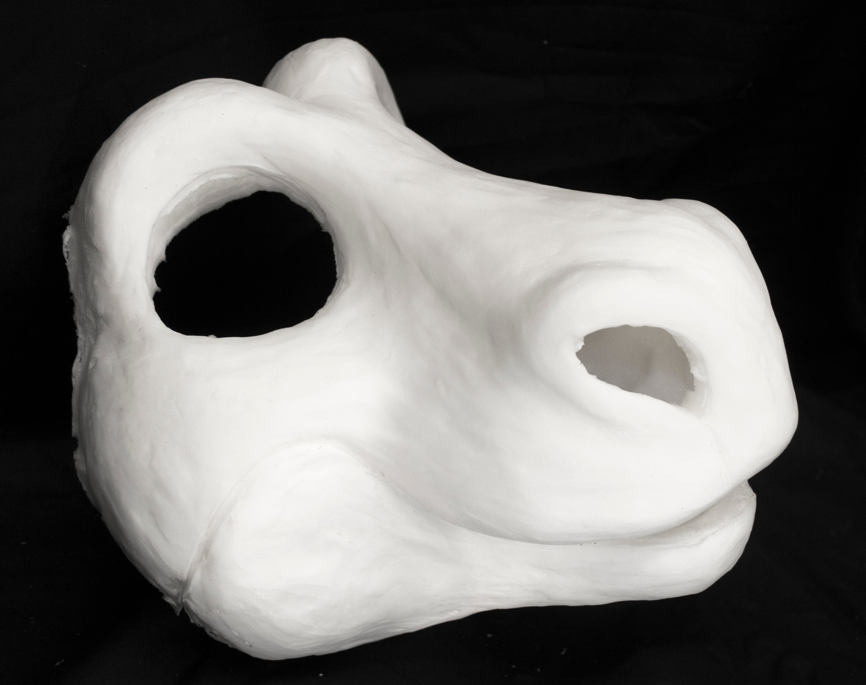 Cut & Carved Raptor Foam Head Base for Costumes, Mascots and Fursuits ...