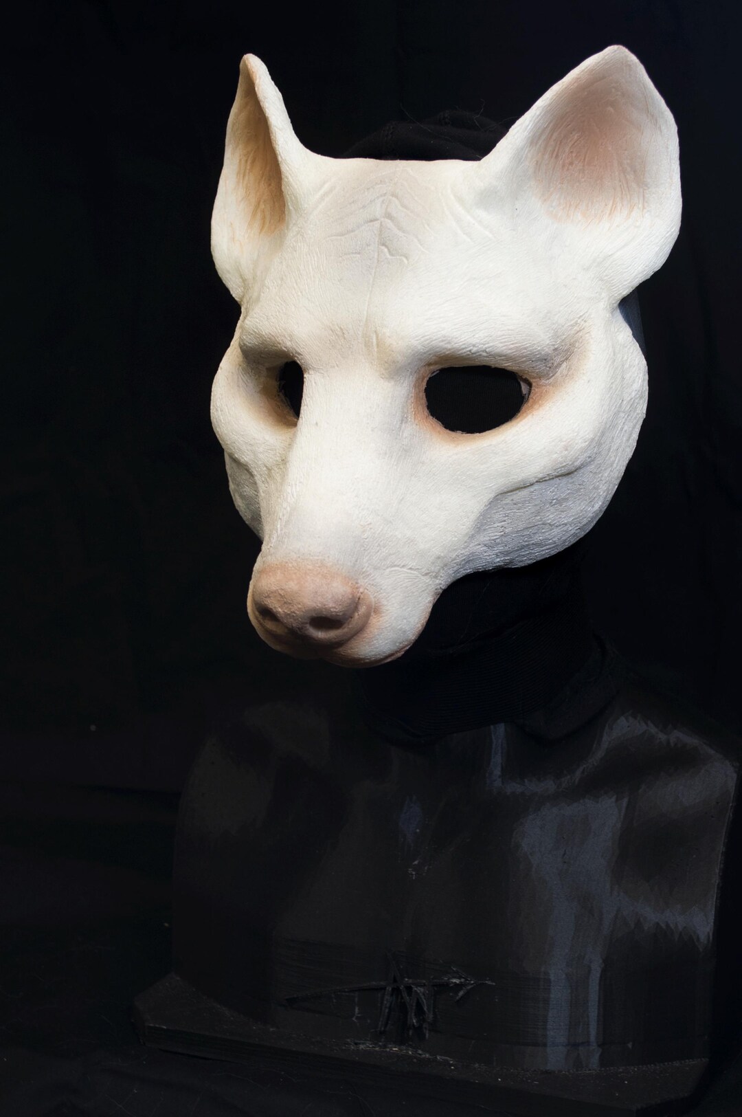 White Wild Dog Mask for LARP, Performance and Costuming - Etsy