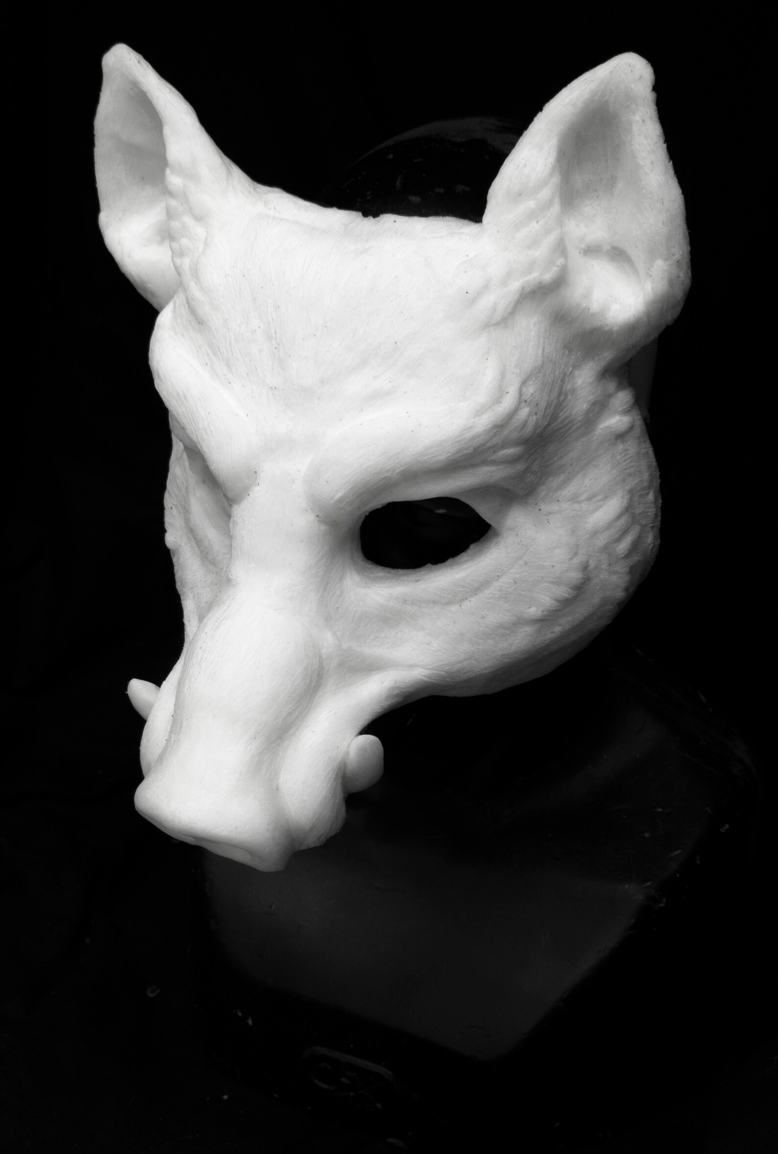 Wild Boar, Pig Mask, Unpainted, Soft Foam for LARP Combat, Quadrobics ...