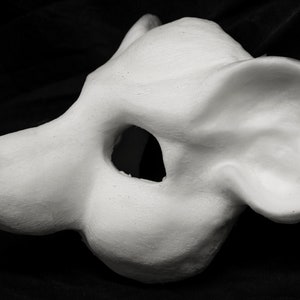 Skaven Mask, Unpainted, Soft Foam for LARP Combat, Theatre, Festivals ...