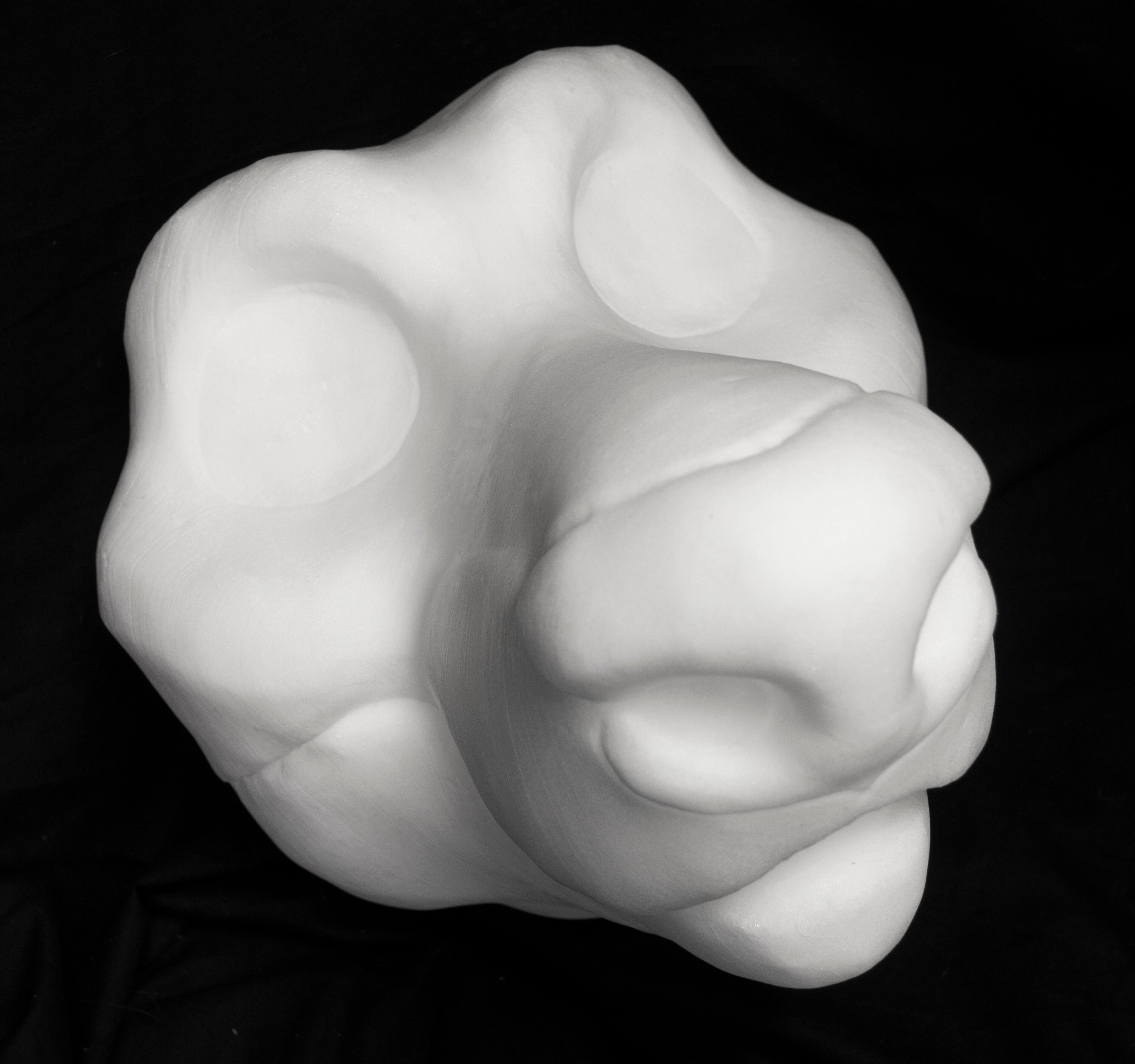 Wolf / Fox Soft Foam Head Base for Fusuits, Costumes and Mascots. Cut ...