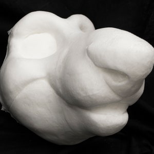 Rat Soft Foam Head Base for Costumes, Mascots and Fursuits. Pre-cut ...