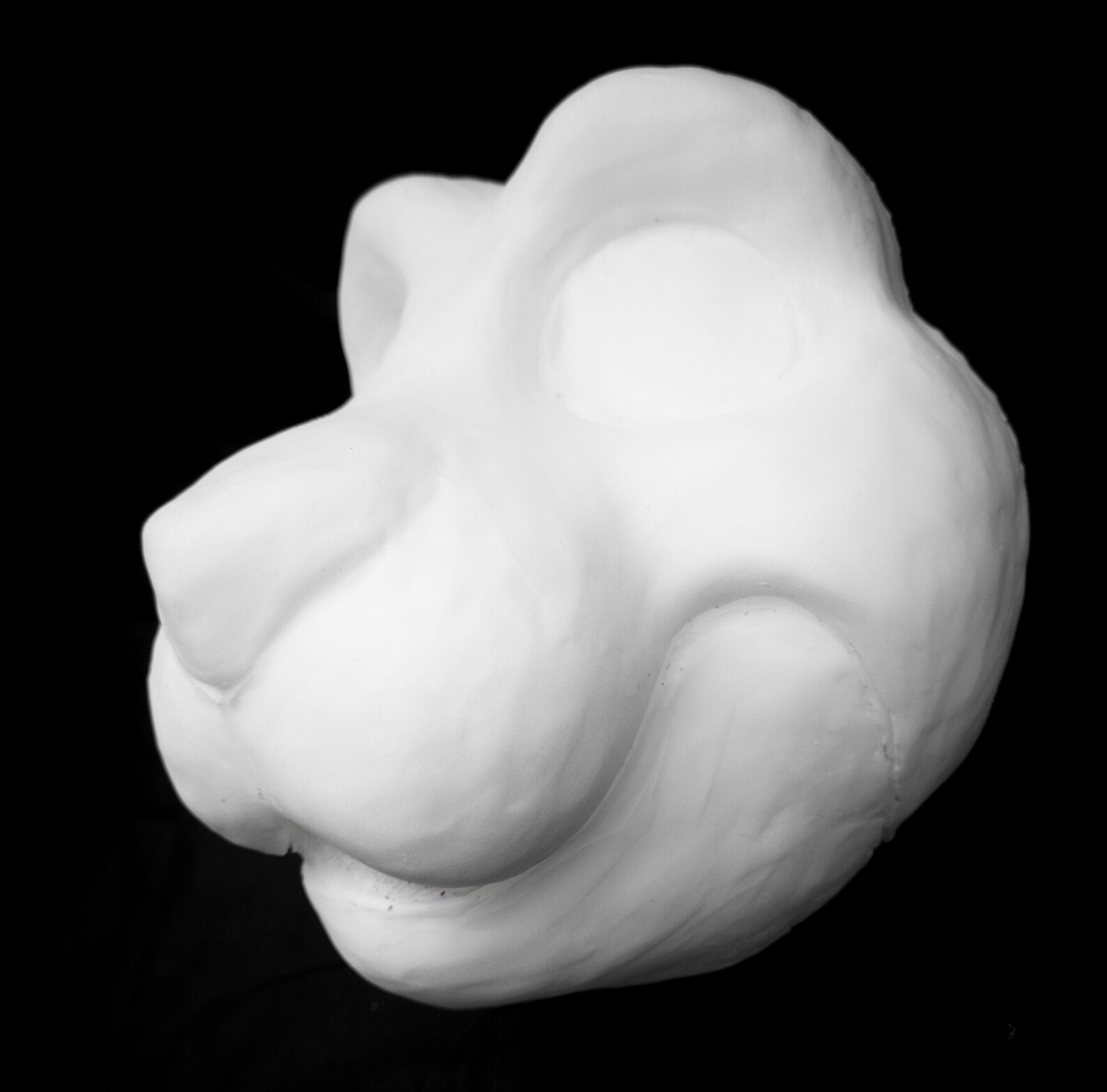 Critter Soft Foam Head Base for Costumes, Mascots and Fursuits. Pre-cut ...