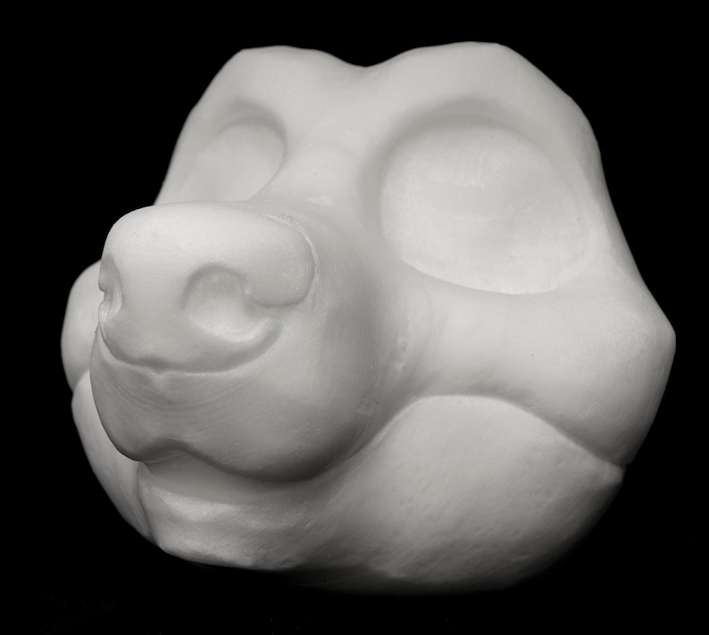 Kemono Fox / Canine Soft Foam Head Base for Costumes, Mascots and ...