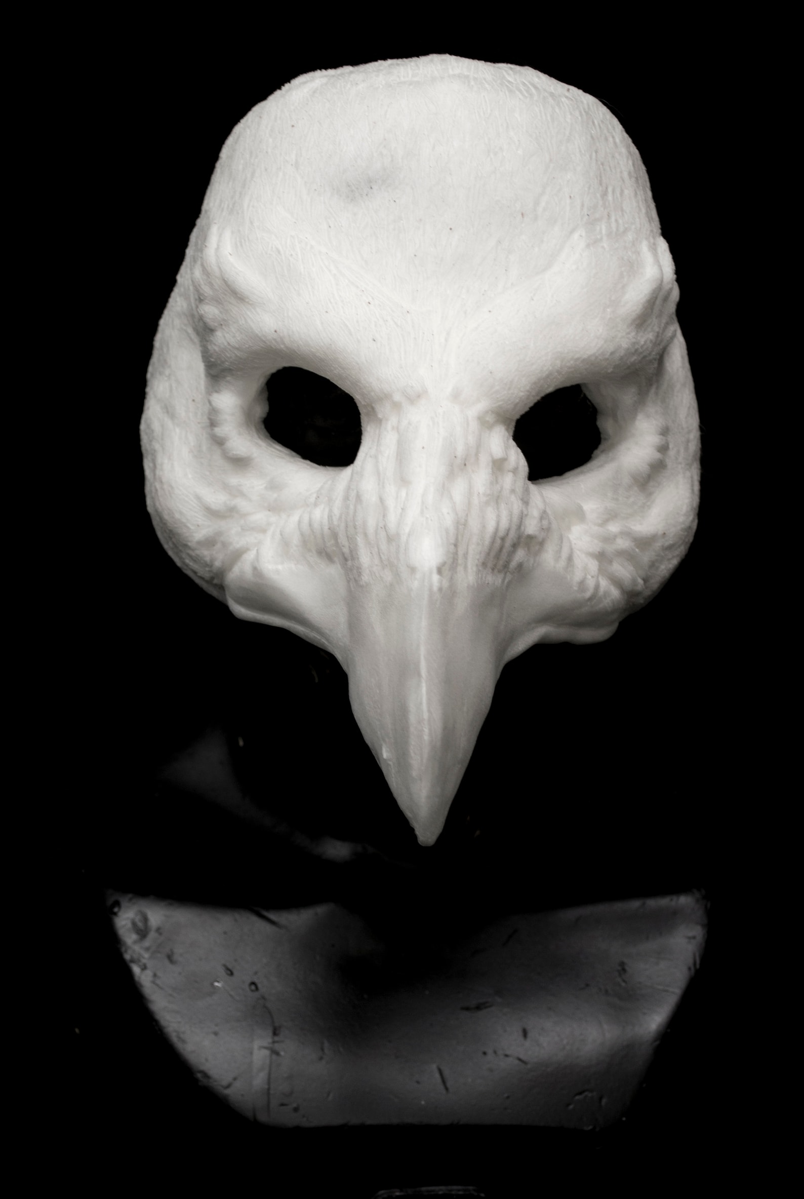 Corvid / Bird of Prey Mask, Unpainted, Soft Foam for LARP Combat ...