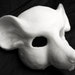 Skaven Mask, Unpainted, Soft Foam for LARP Combat, Theatre, Festivals ...