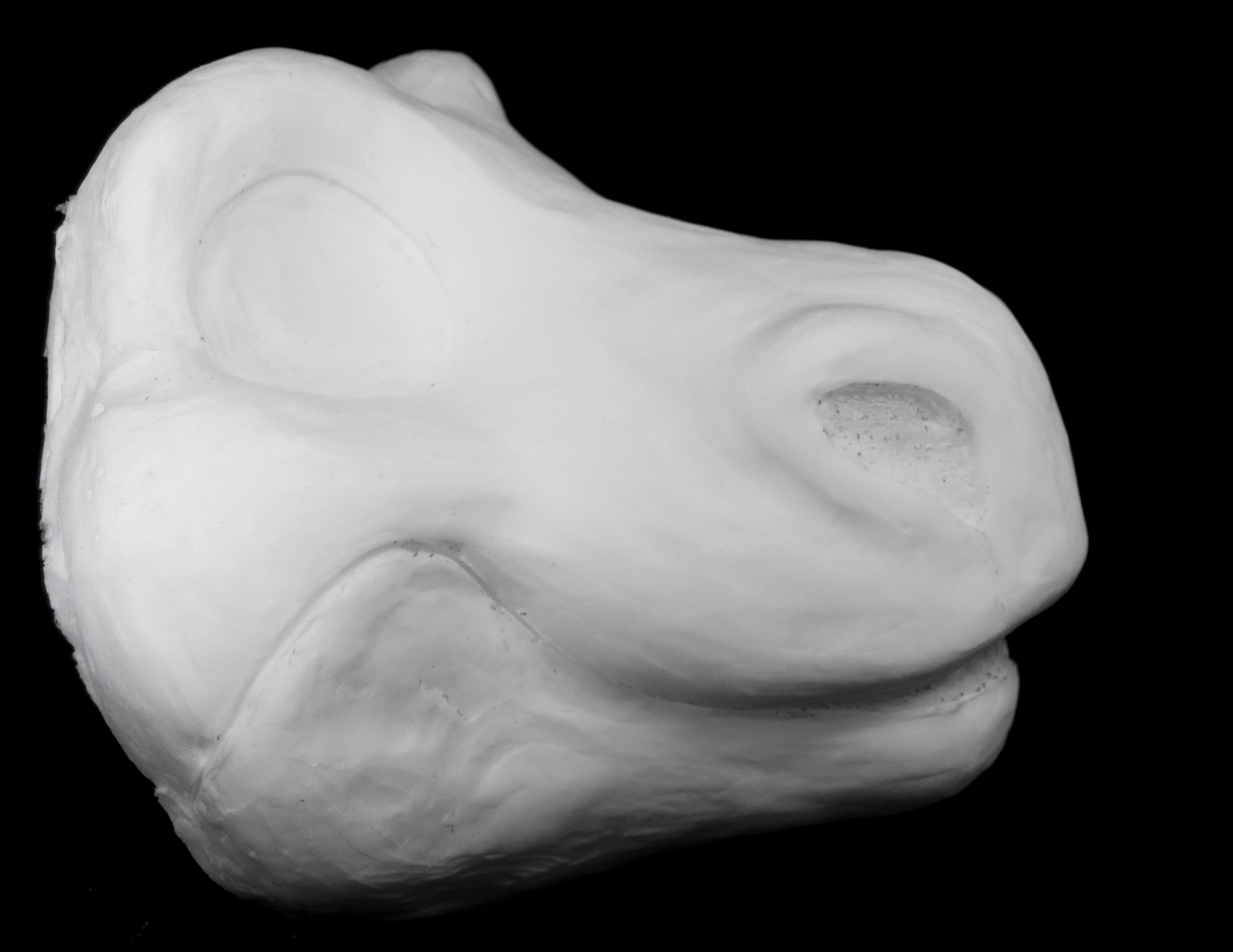Raptor / Dragon Foam Head Base for Costumes, Mascots and Fursuits. Cut ...