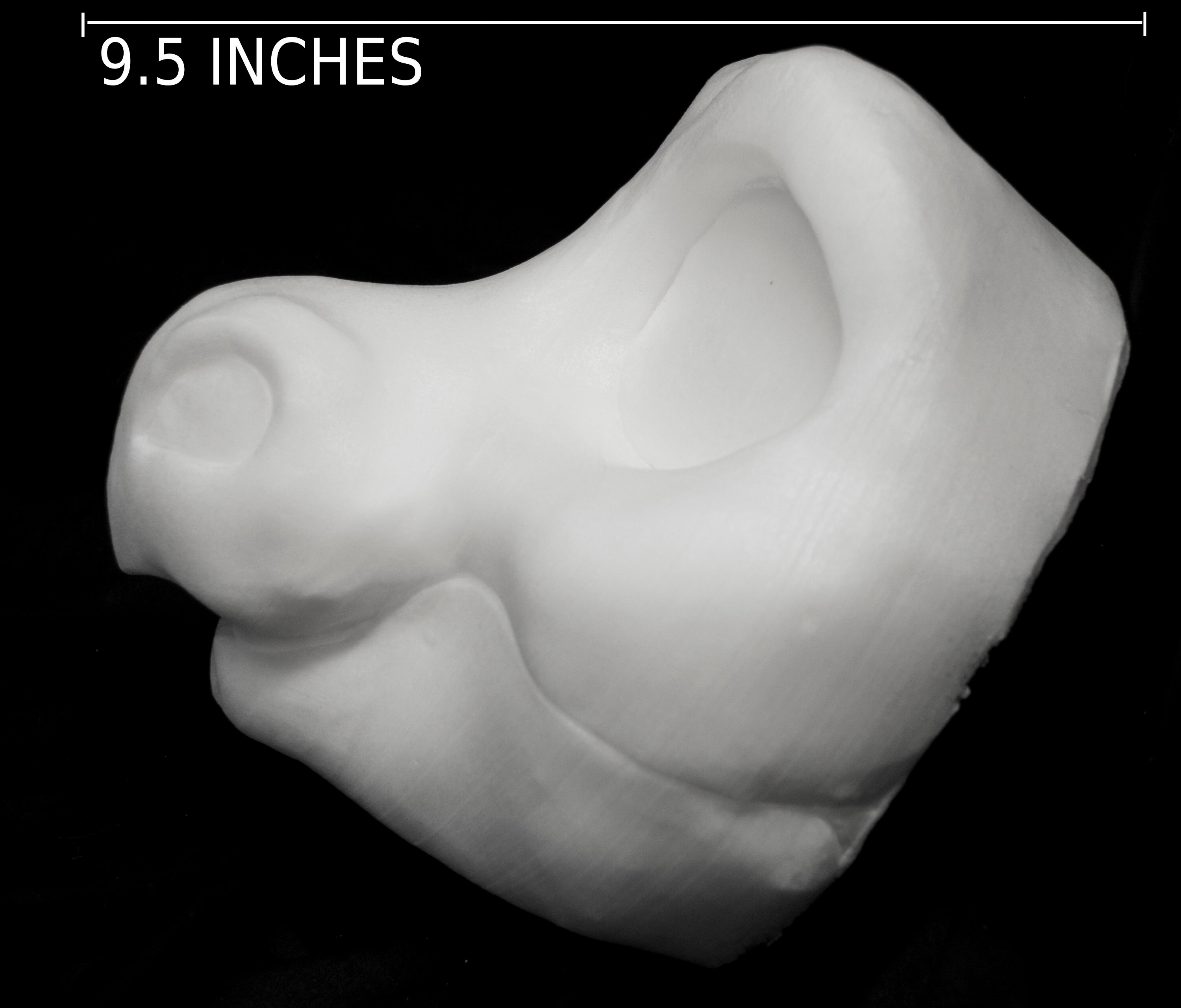 Kemono Point nose dragon soft foam head base for costumes | Etsy