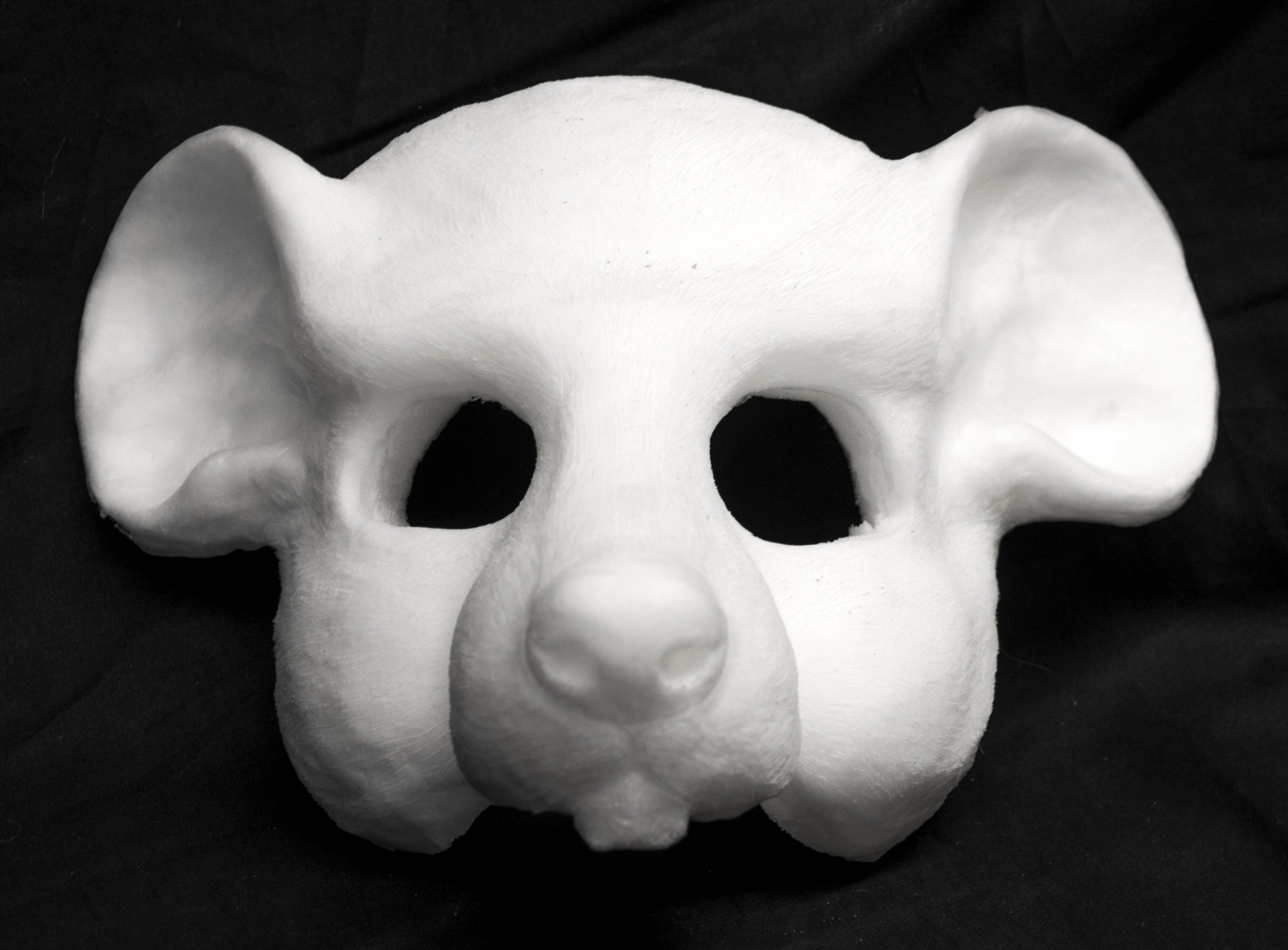Skaven Mask, Unpainted, Soft Foam for LARP Combat, Theatre, Festivals ...