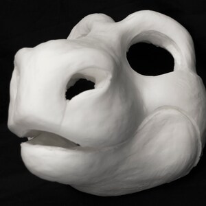 Cut & Carved Raptor Foam Head Base for Costumes, Mascots and Fursuits ...