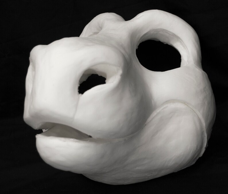 Cut & Carved Raptor Foam Head Base for Costumes, Mascots and Fursuits ...