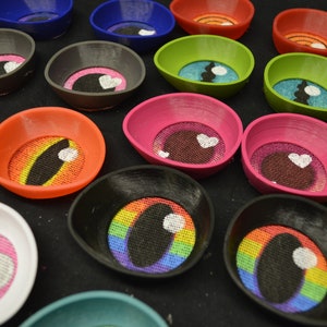 Custom Painted Toony Eyes for Costumes, (regular and Large Options ...