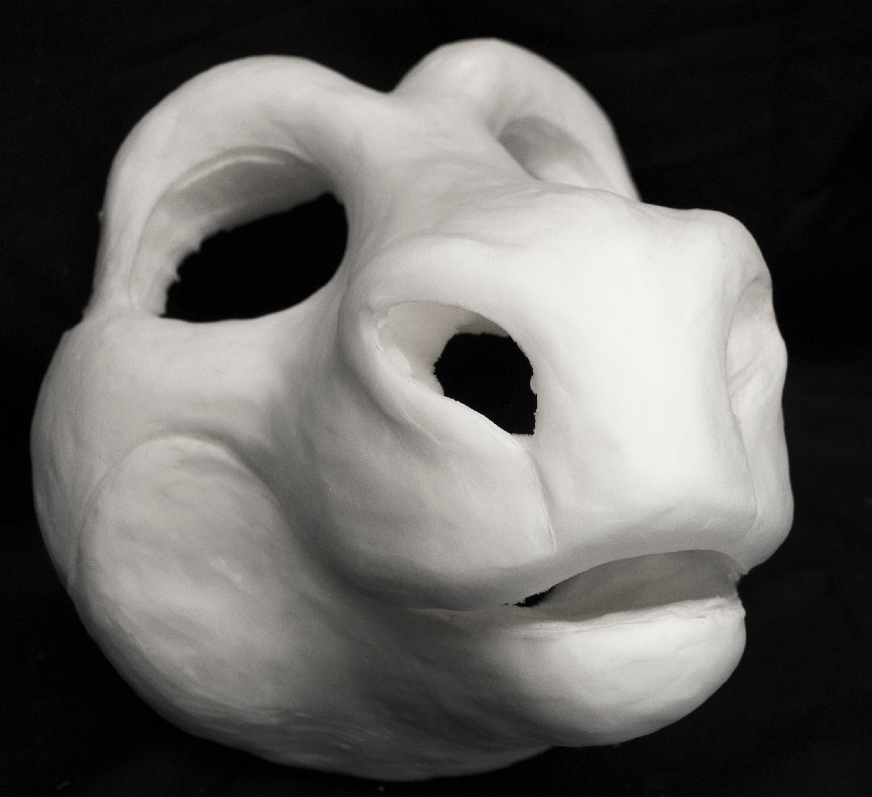 Cut & Carved Raptor Foam Head Base for Costumes, Mascots and Fursuits ...