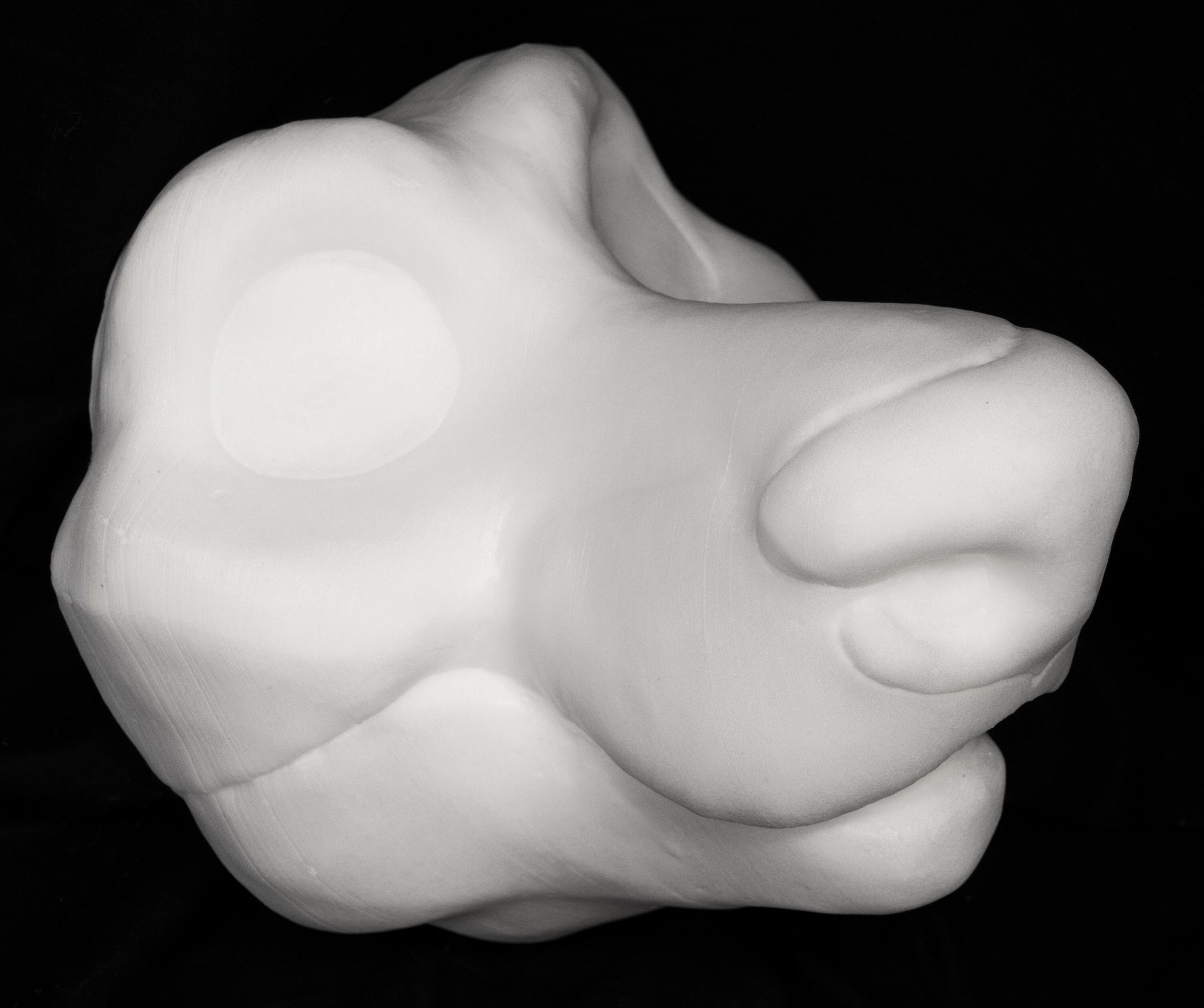 Wolf / Fox Soft Foam Head Base for Fusuits, Costumes and Mascots. Cut ...