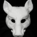 Wild Boar, Pig Mask, Unpainted, Soft Foam for LARP Combat, Quadrobics ...
