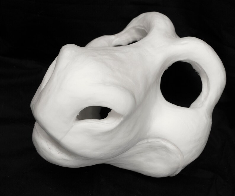 Cut & Carved Raptor Foam Head Base for Costumes, Mascots and Fursuits ...