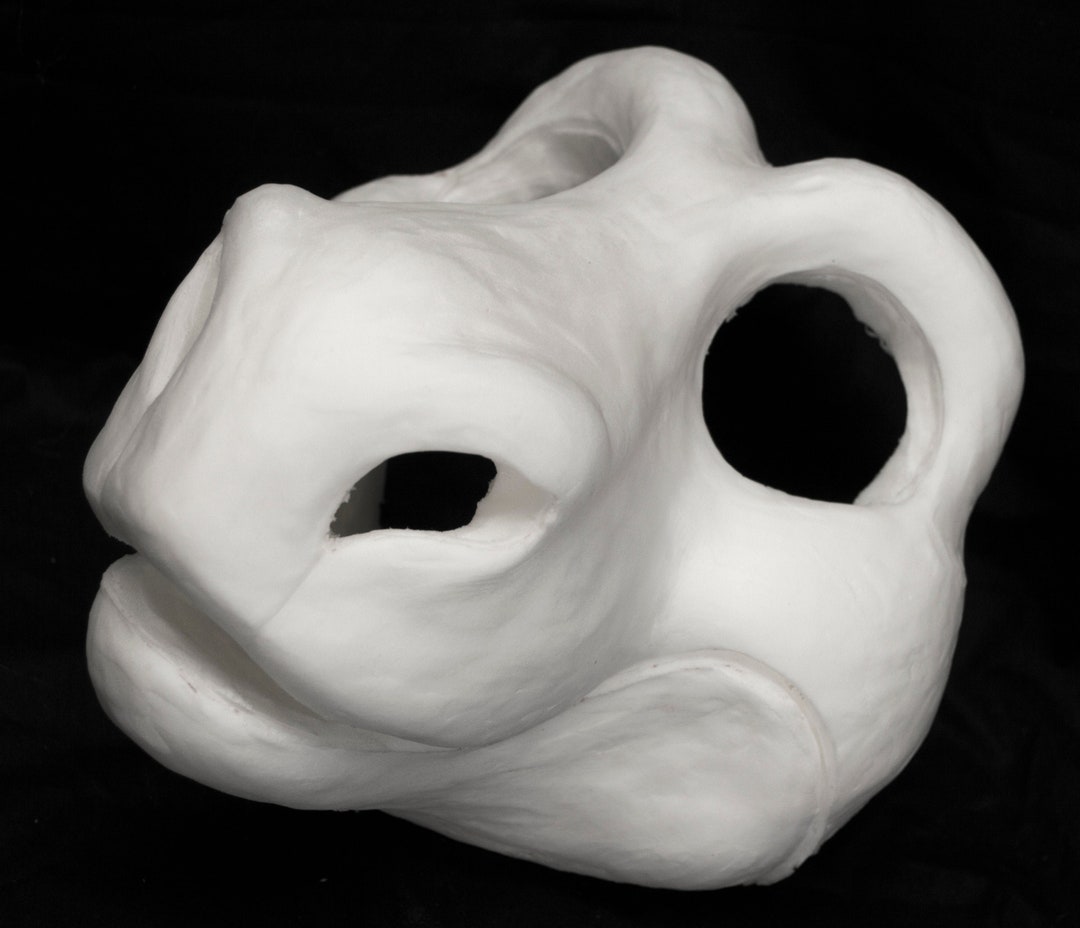 Cut & Carved Raptor Foam Head Base for Costumes, Mascots and Fursuits ...