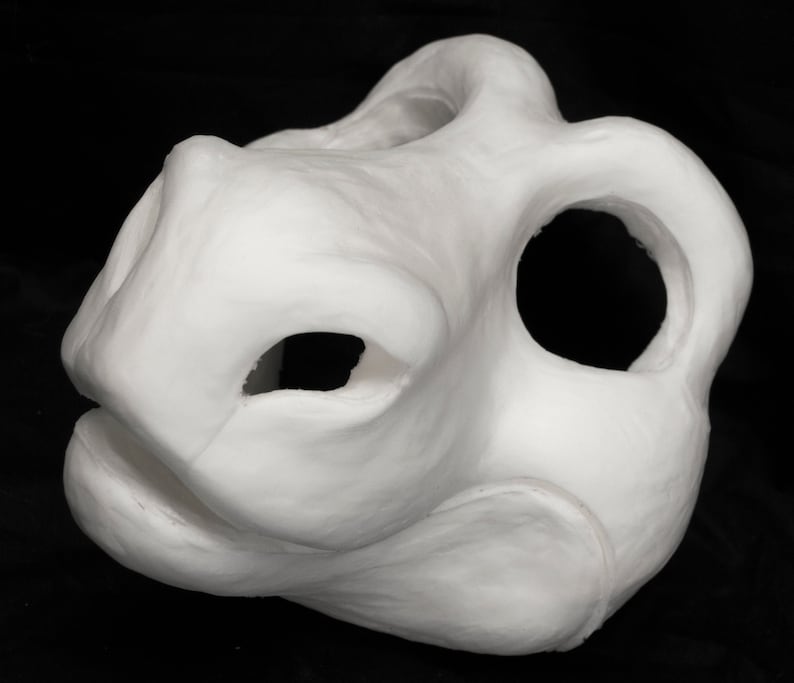 Cut & Carved Raptor Foam Head Base for Costumes, Mascots and Fursuits ...