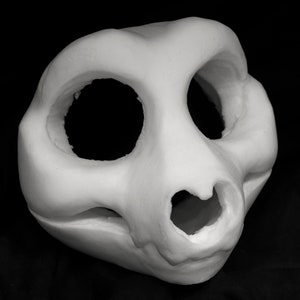 Toony Skull Bundle Deal: Cut and Carved Head Base, Eyes and Feet ...