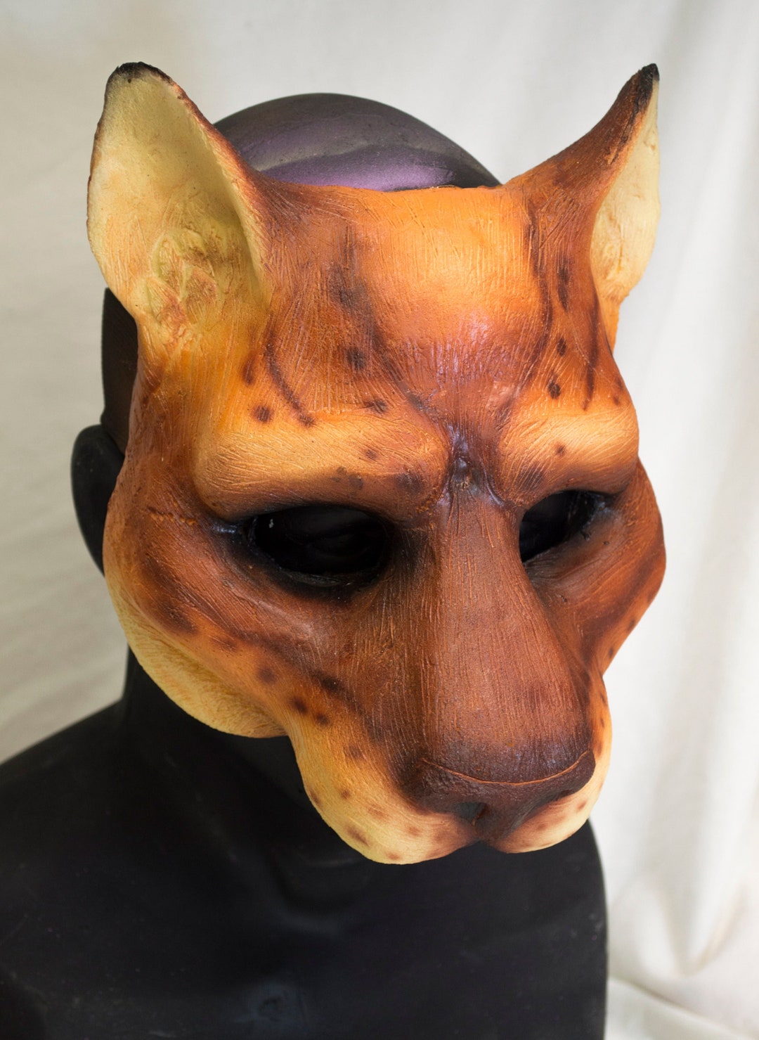 Red Khajiit, Feline Mask for LARP, Performance and Costuming - Etsy