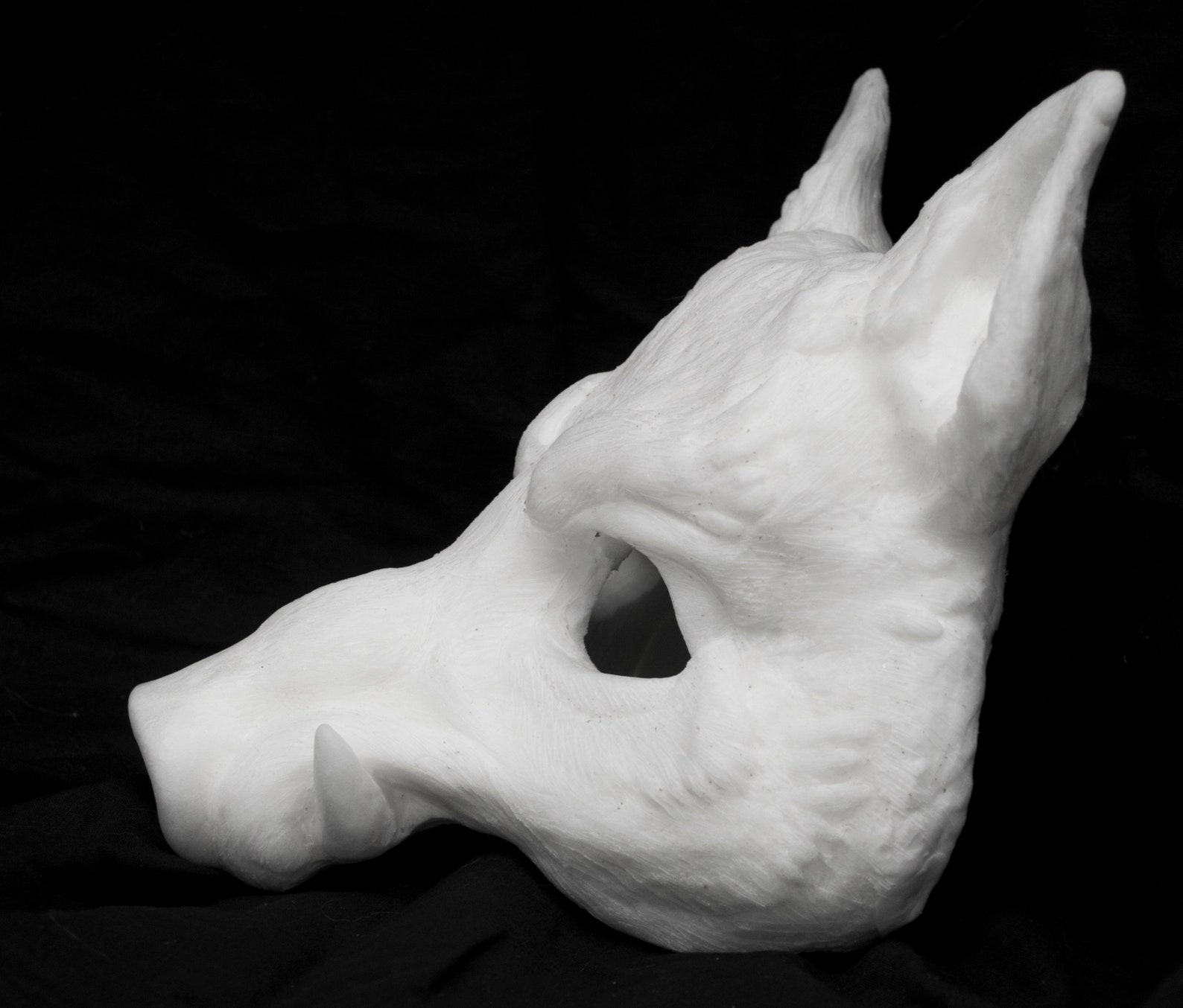 Wild Boar, Pig Mask, Unpainted, Soft Foam for LARP Combat, Quadrobics ...