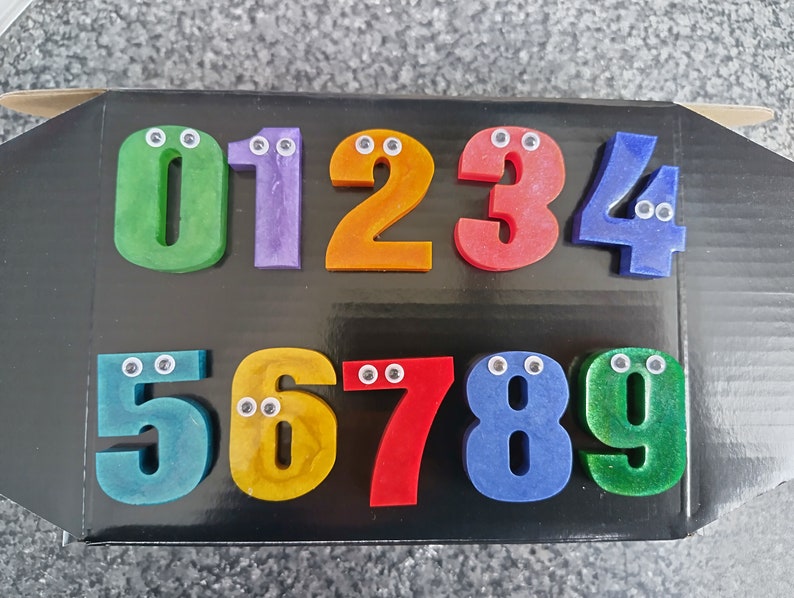 The Numberjacks Themed Number Set Numberjack Numbers - Etsy Australia