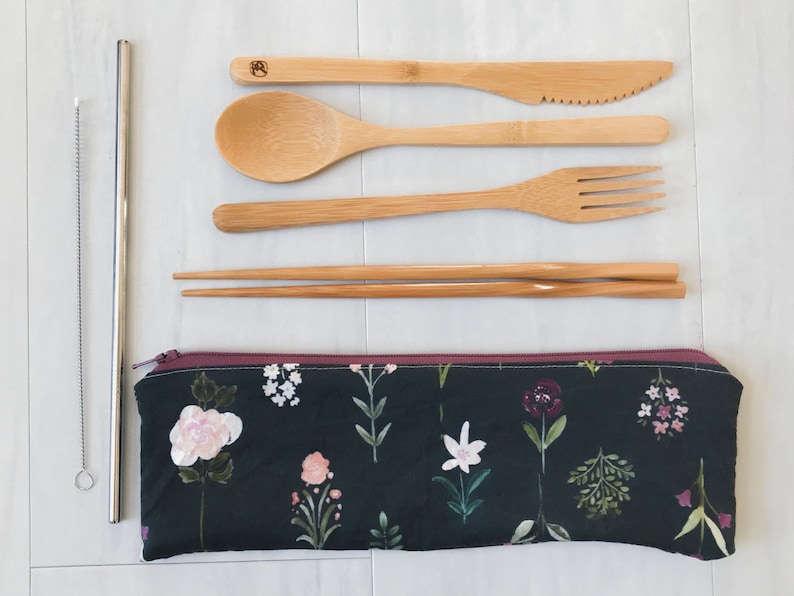 Reusable Cutlery Zero Waste Utensils Zero Waste Kit - Etsy