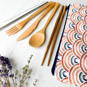 Reusable Cutlery - Zero Waste Utensils - Zero Waste Kit - Rainbow Pride ...