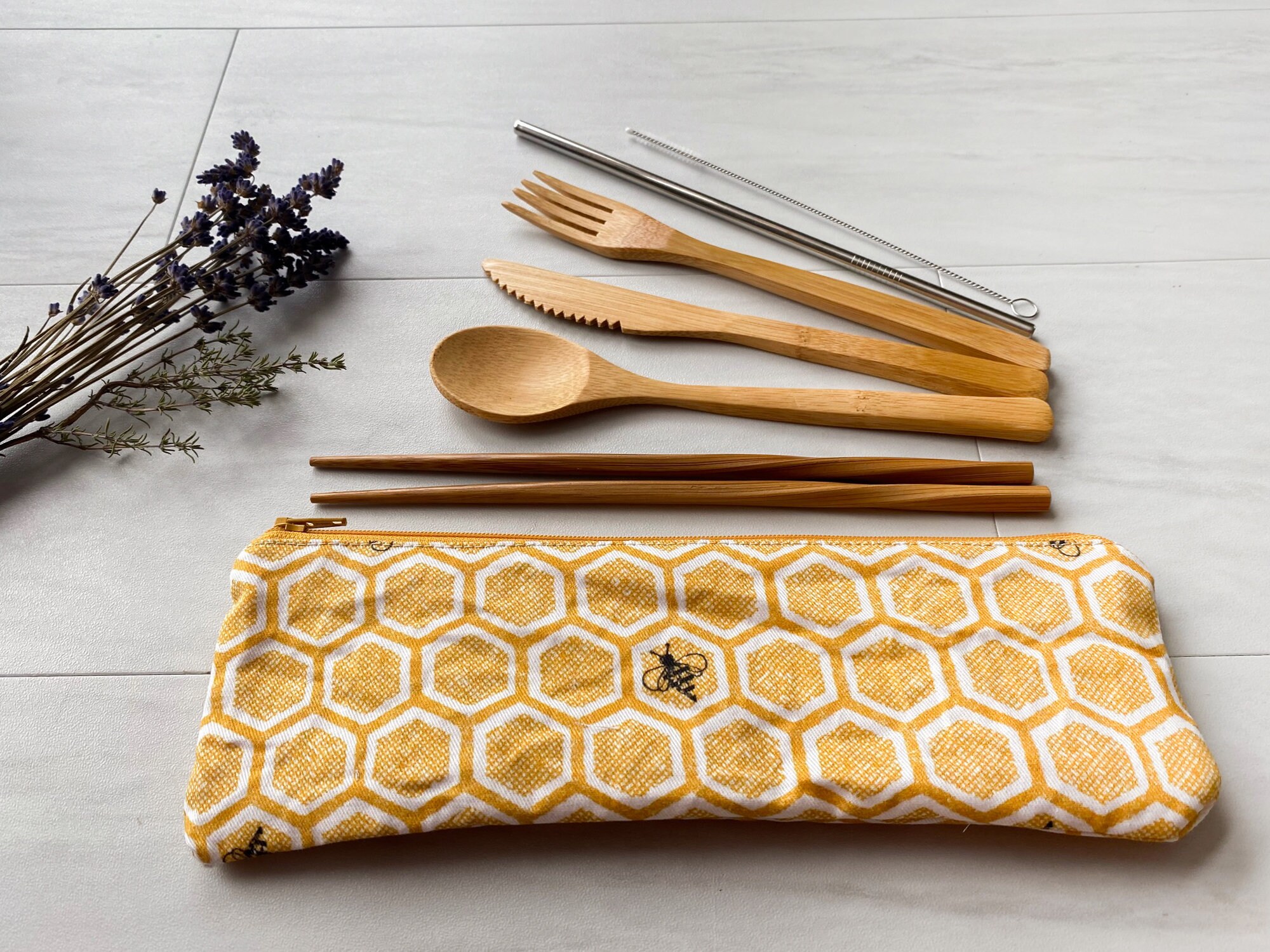 Reusable Cutlery Zero Waste Utensils Zero Waste Kit - Etsy