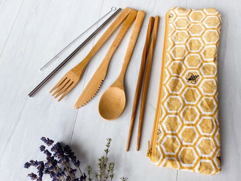 Reusable Cutlery Zero Waste Utensils Zero Waste Kit - Etsy