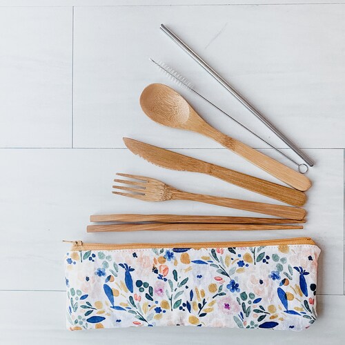 Reusable Cutlery Zero Waste Utensils Zero Waste Kit | Etsy