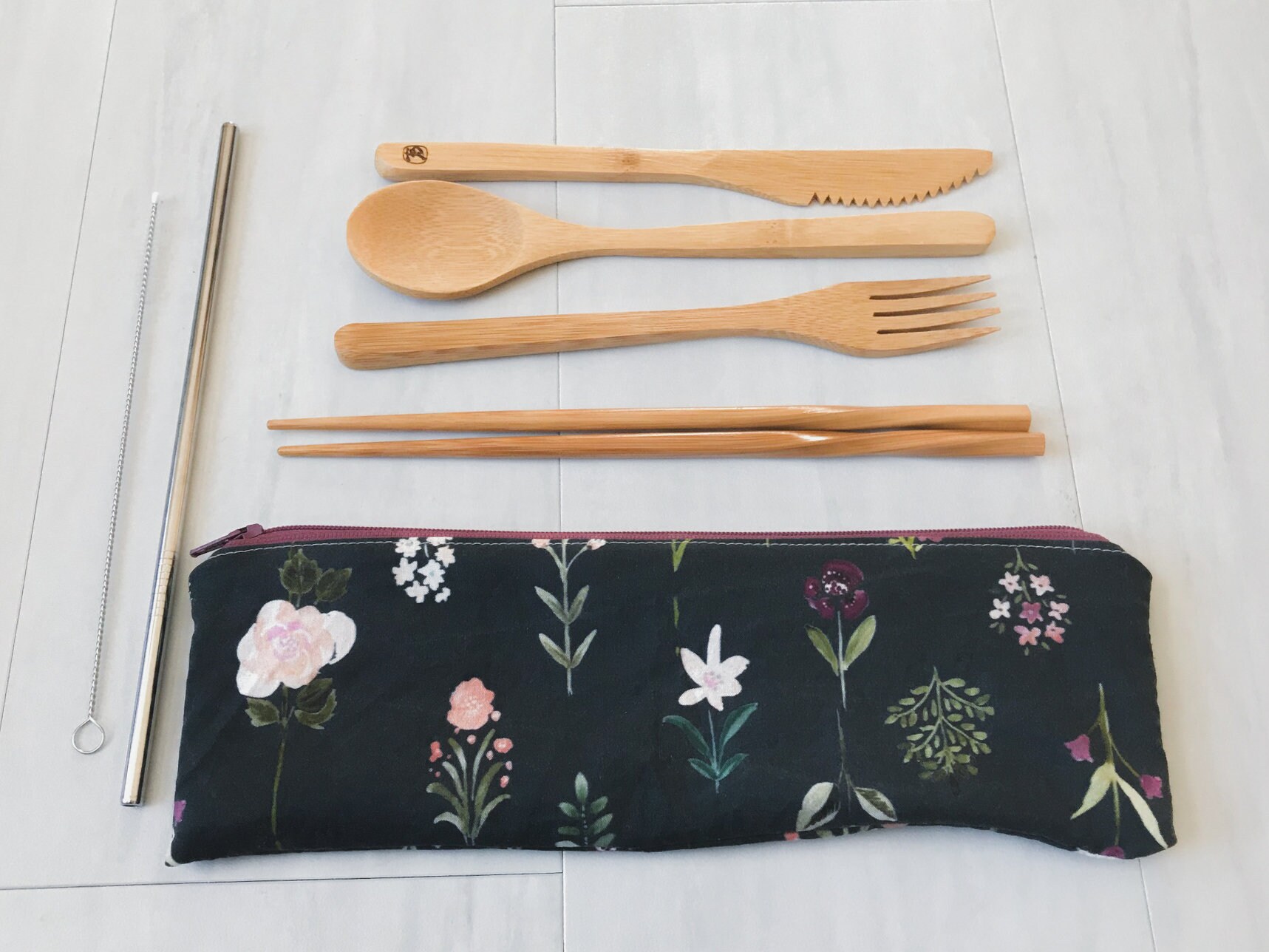 Reusable Cutlery Zero Waste Utensils Zero Waste Kit | Etsy