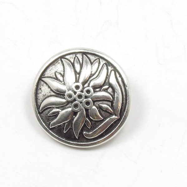 Silver Tone Buttons - Etsy
