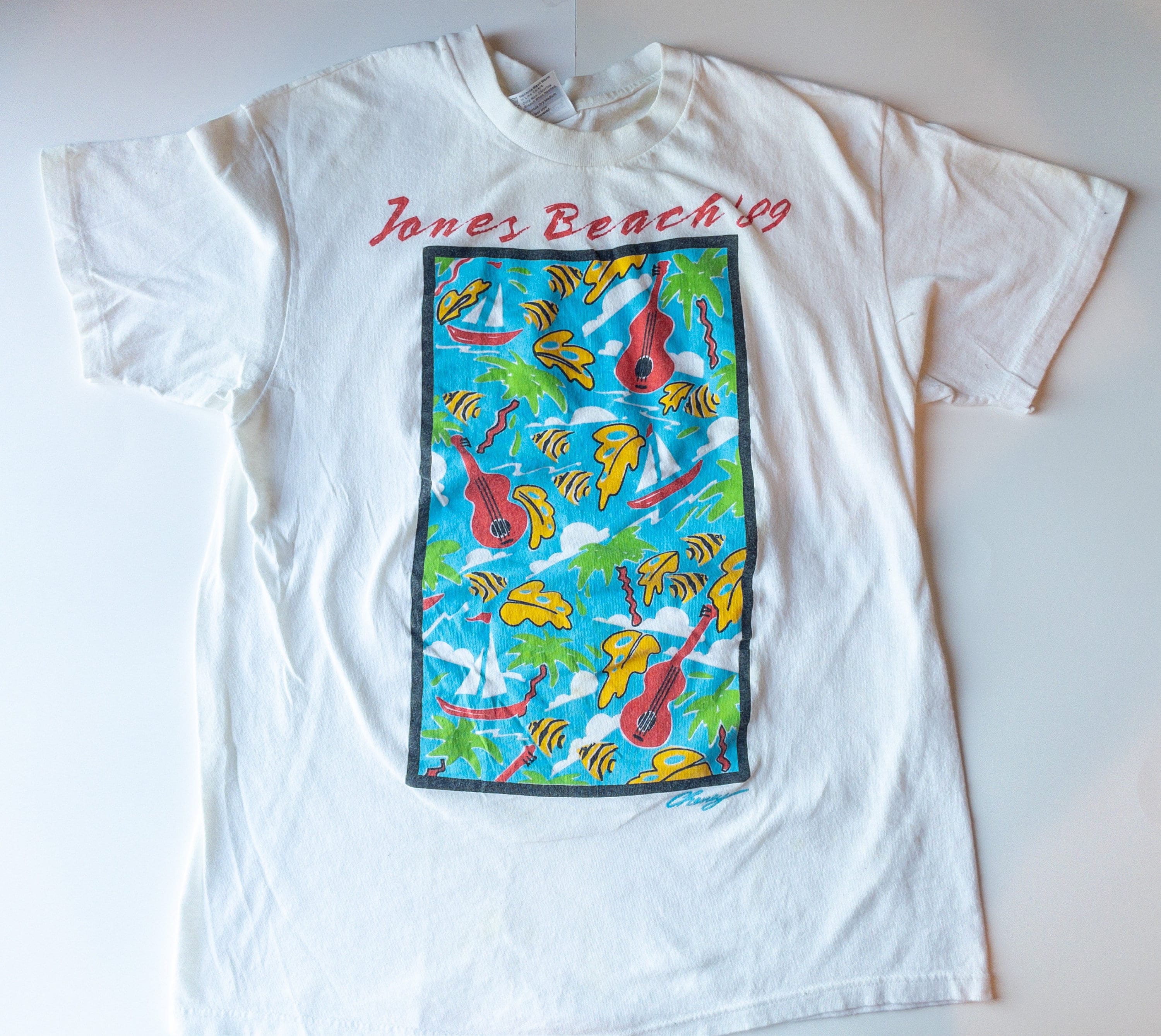 Vintage 1989 Beach Boys Jones Beach camiseta - Etsy España