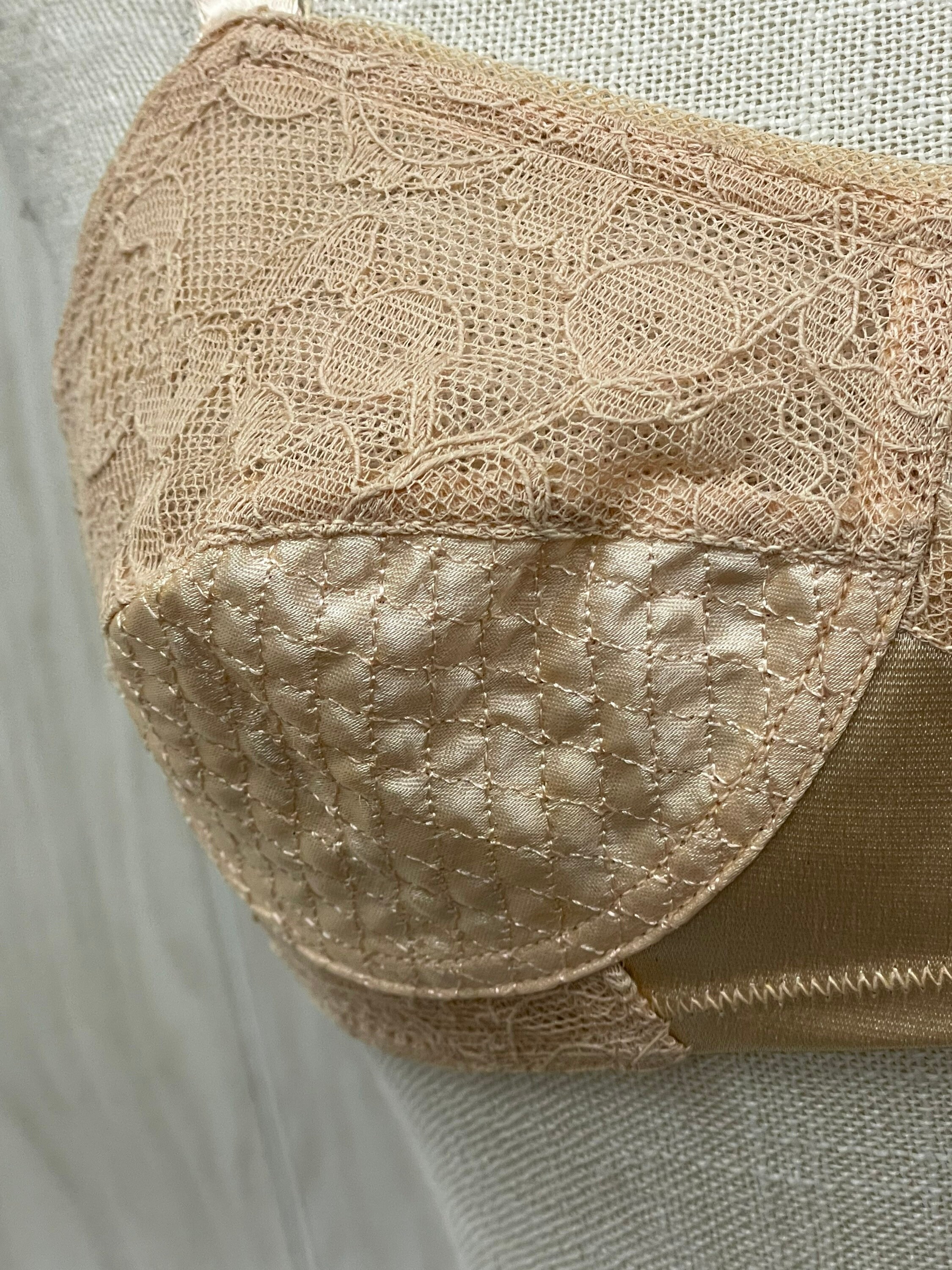 Vintage 1950s Starlight 32A Lace Bra Pin up Peach Color NWT - Etsy