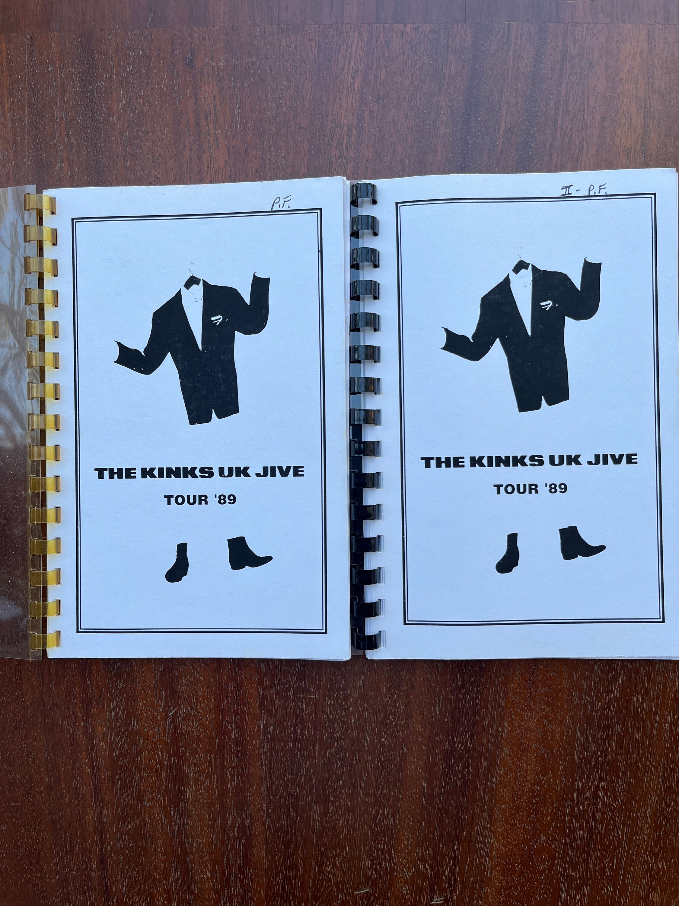 Vintage the Kinks UK Jive '89 Tour Itineraries - Etsy