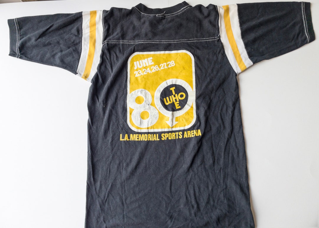 Vintage 1980 the Who Wolf & Rissmiller Jersey - Etsy