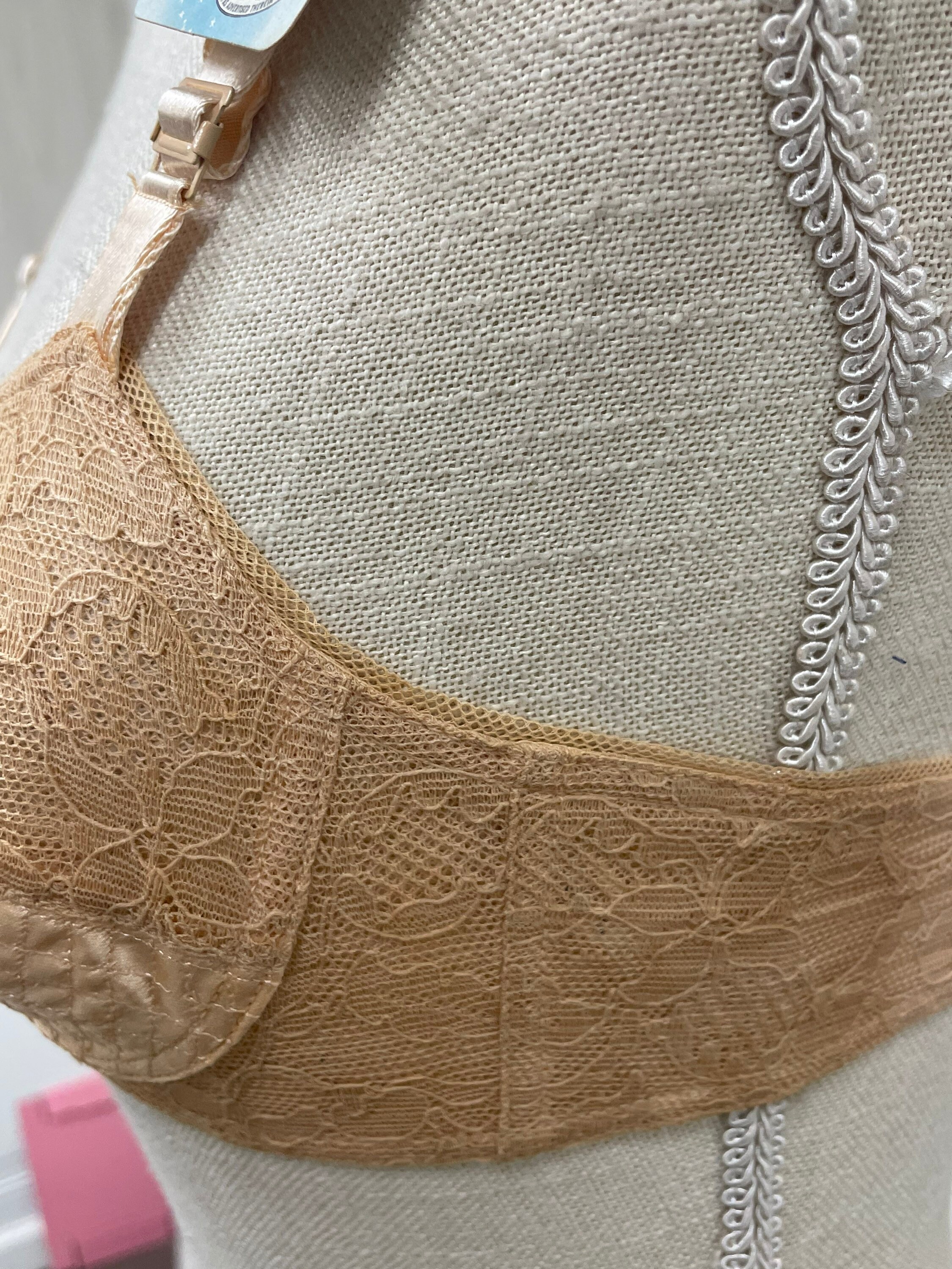 Vintage 1950s Starlight 32A Lace Bra Pin up Peach Color NWT - Etsy