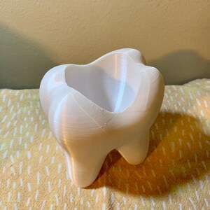 Toothbrush and Toothpaste 3D Printed Cup Tooth Planter Desk Organizer ...