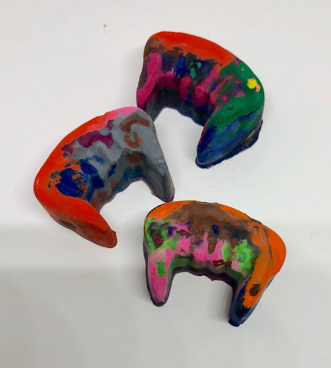 Recycled Crayon Vampire Fangs: Halloween Party Favors, Set of 3 - Etsy