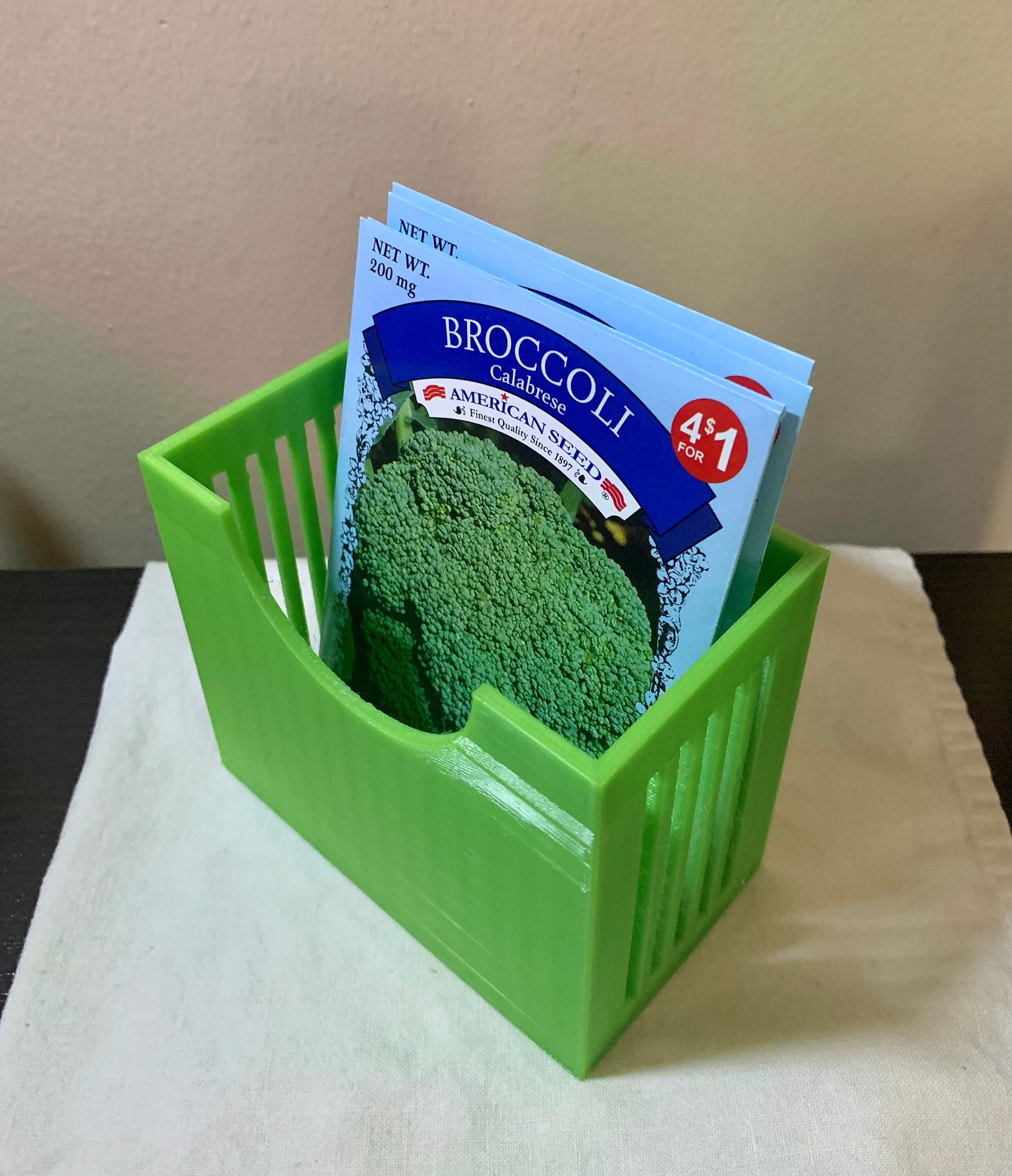 Seed Packet Box Seeds 3D Printed Case Garden Seed Organizer - Etsy