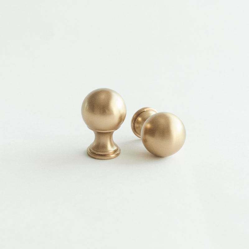 Gold Dresser Knobs Brass - Etsy