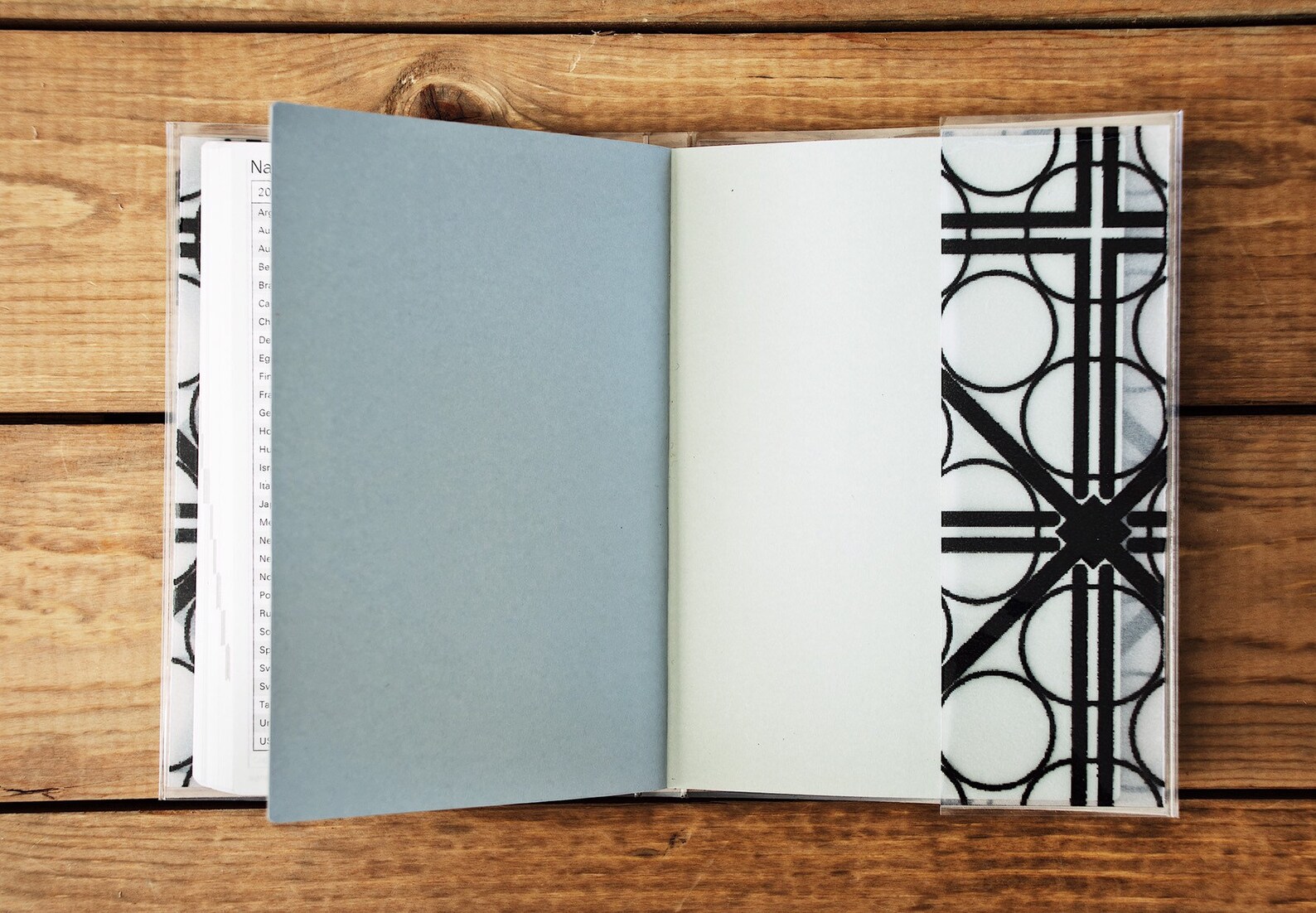 Laminated A5 B6 or A6 Notebook Bookcover for Use in a - Etsy