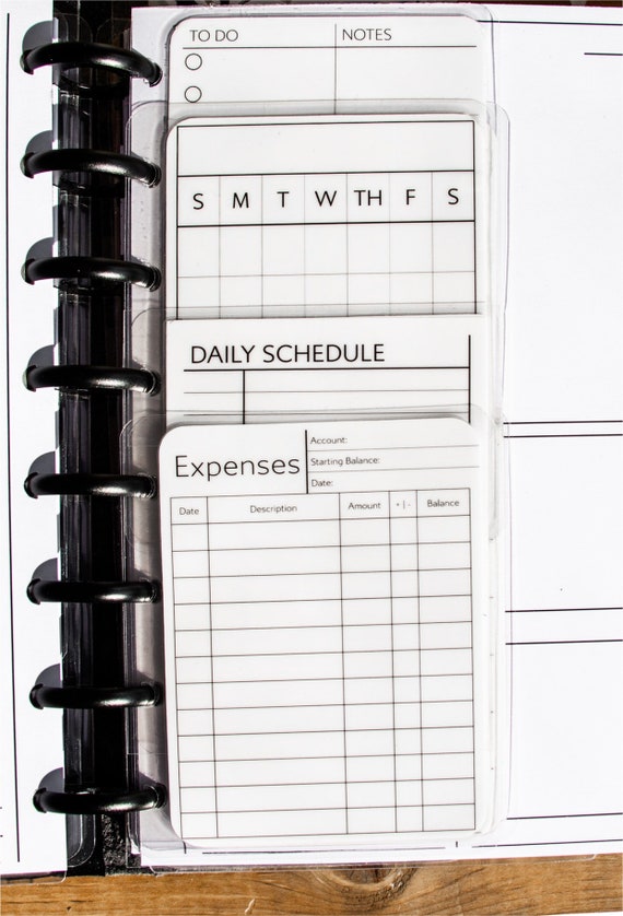 Happy Planner / Disc Planner Mini Dashboards Weekly | Etsy