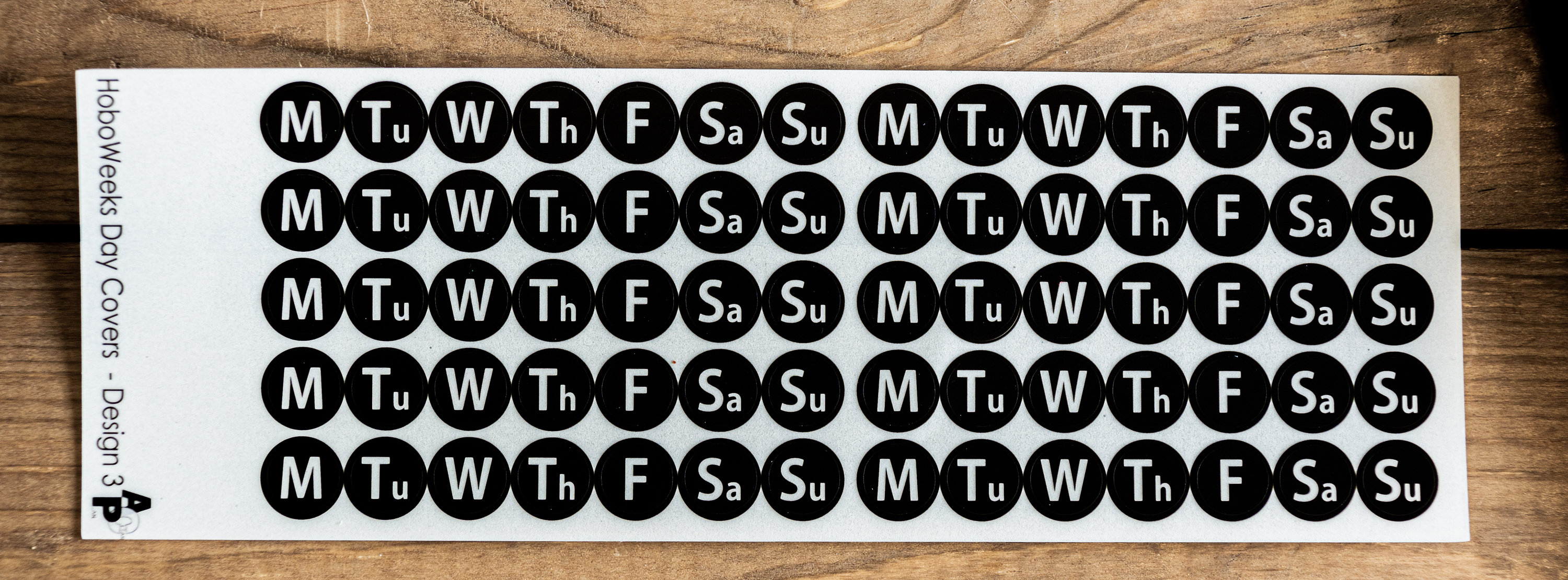 Hobonichi Weeks Sticker Set Date Covers | Etsy