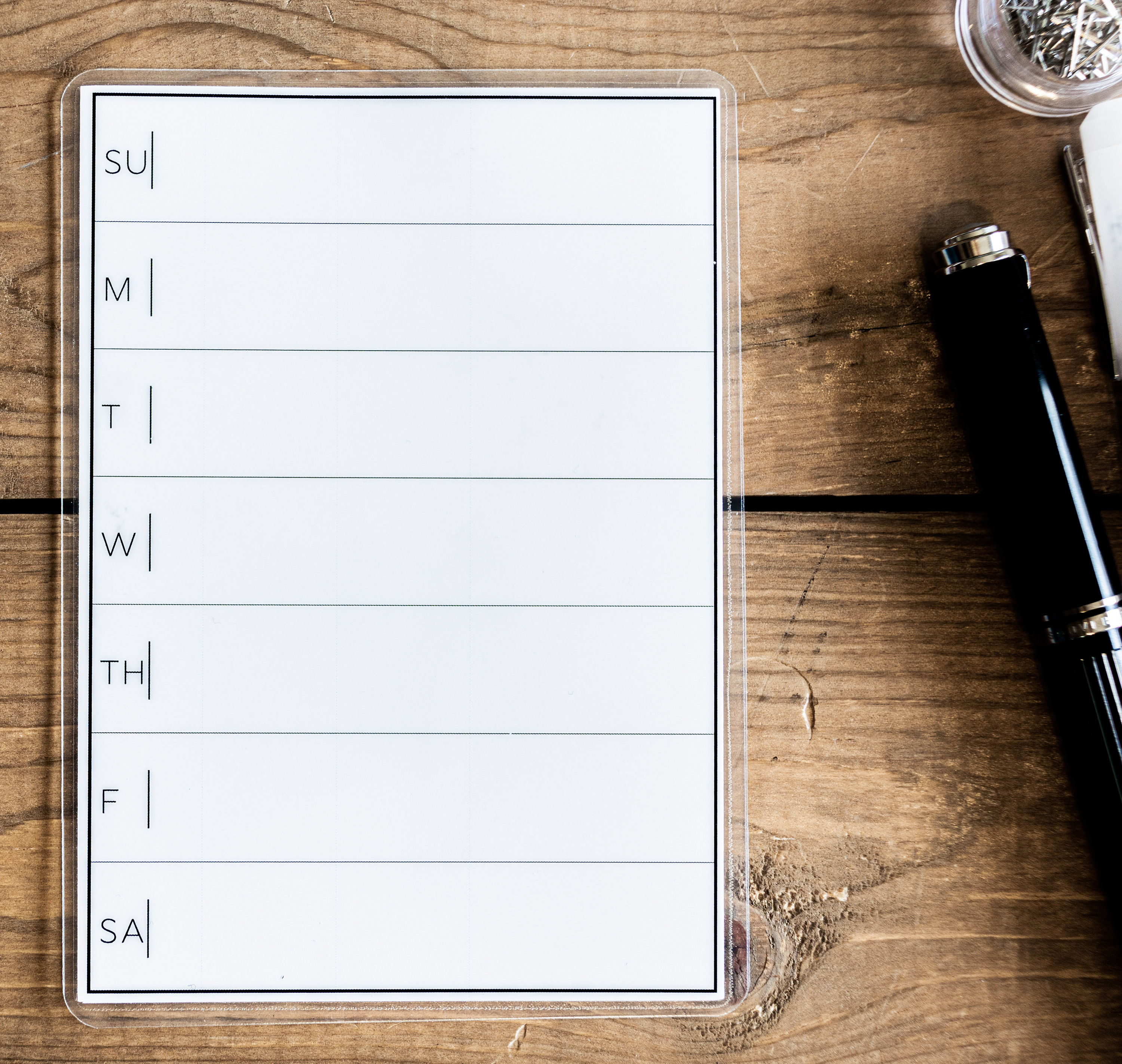 Functional Heavy Duty Pencil / Writing Board Weekly Layouts - Etsy